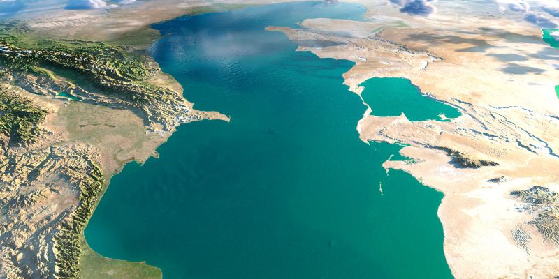 Climate change is fast shrinking the world’s largest inland sea ...