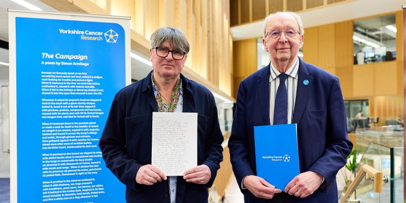 Leeds cancer research inspires new poem from Poet Laureate | Faculty of ...